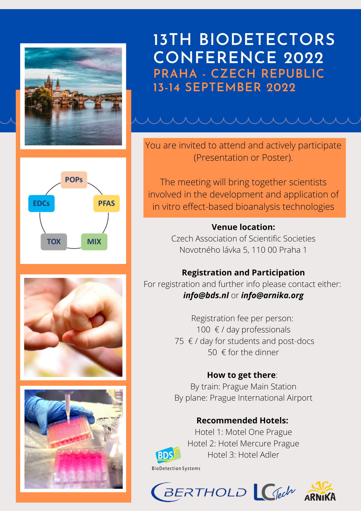 13th BioDetectors conference 2022 - Bio Detection Systems